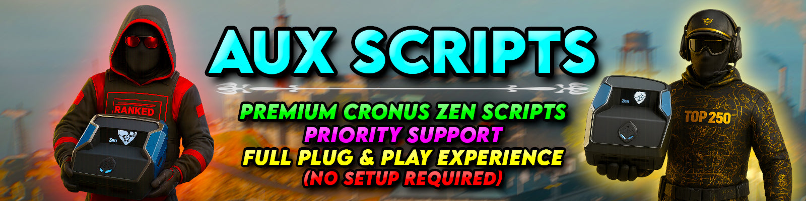 Aux Scripts - The STRONGEST Cronus ZEN Scripts! (Trusted, Plug & Play)
