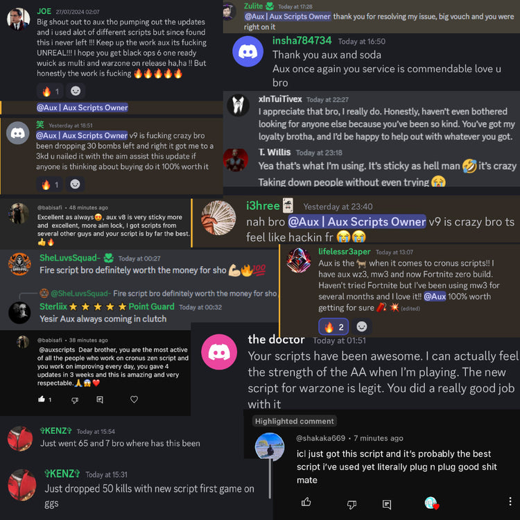 Aux Scripts - The STRONGEST Cronus ZEN Scripts! (Trusted, Plug & Play)